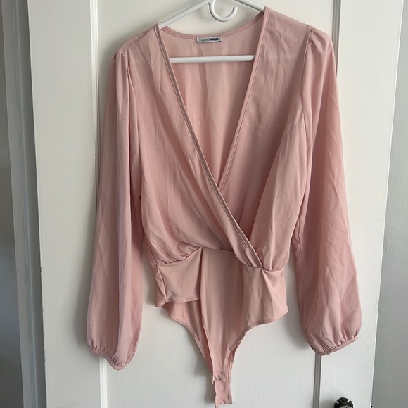 Fashion Nova | Tops | Fashion Nova Classy Body Suit | Poshmark